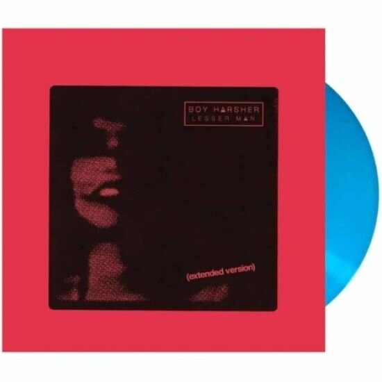 Виниловая пластинка Boy Harsher - Lesser Man (LP мини-альбом Прозрачный аквамариновый винил) 2024, Clear Aquamarine, Limited Edition