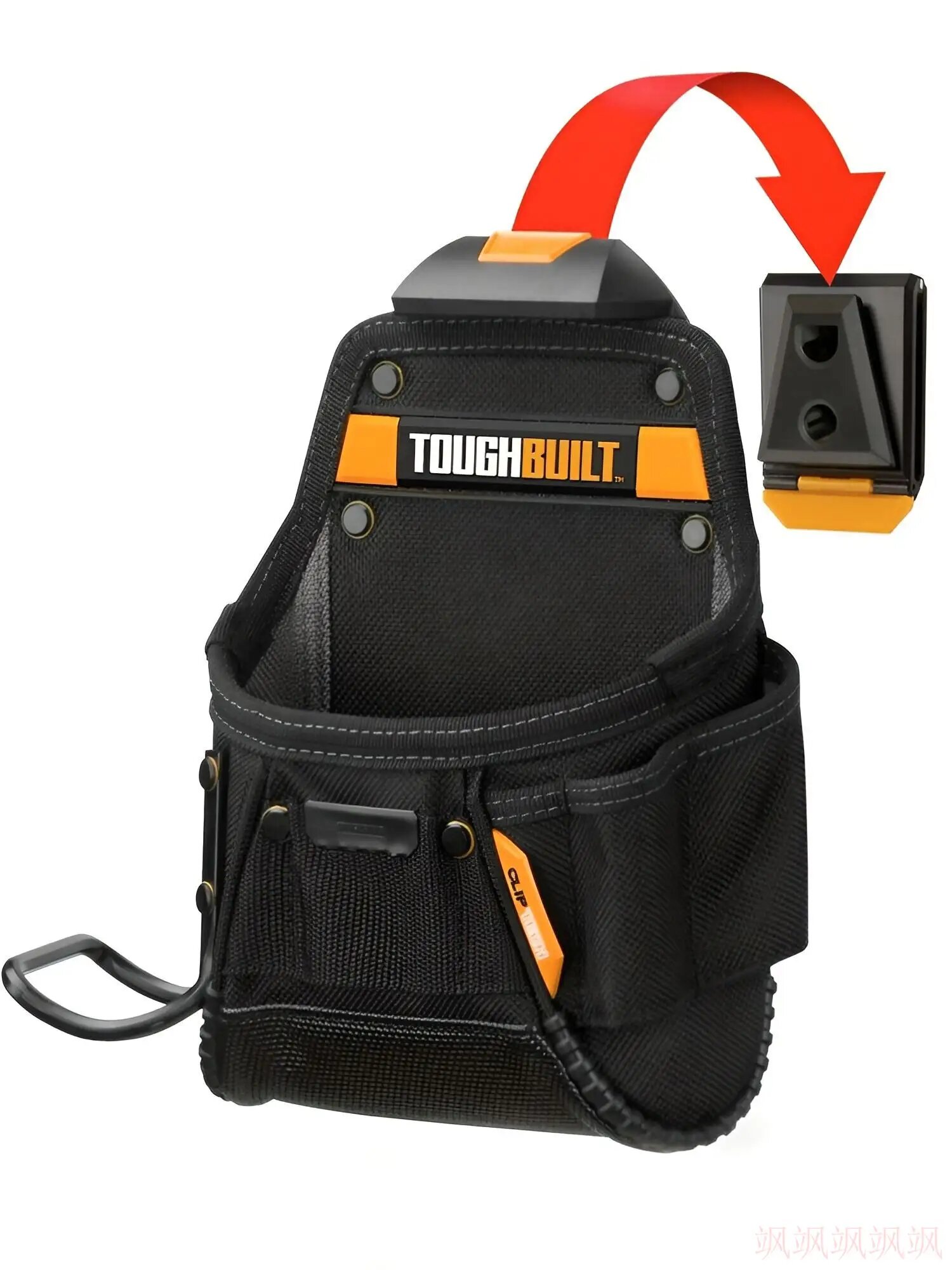 TOUGHBUILT- Сумка для инструментов и гвозди с петлей для молотка -TB-CT-24