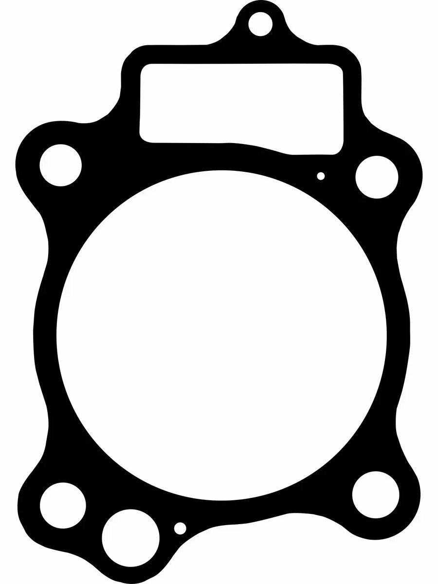 Прокладка цилиндра Honda CRF250R 04-09 г. (12191-KRN-731)
