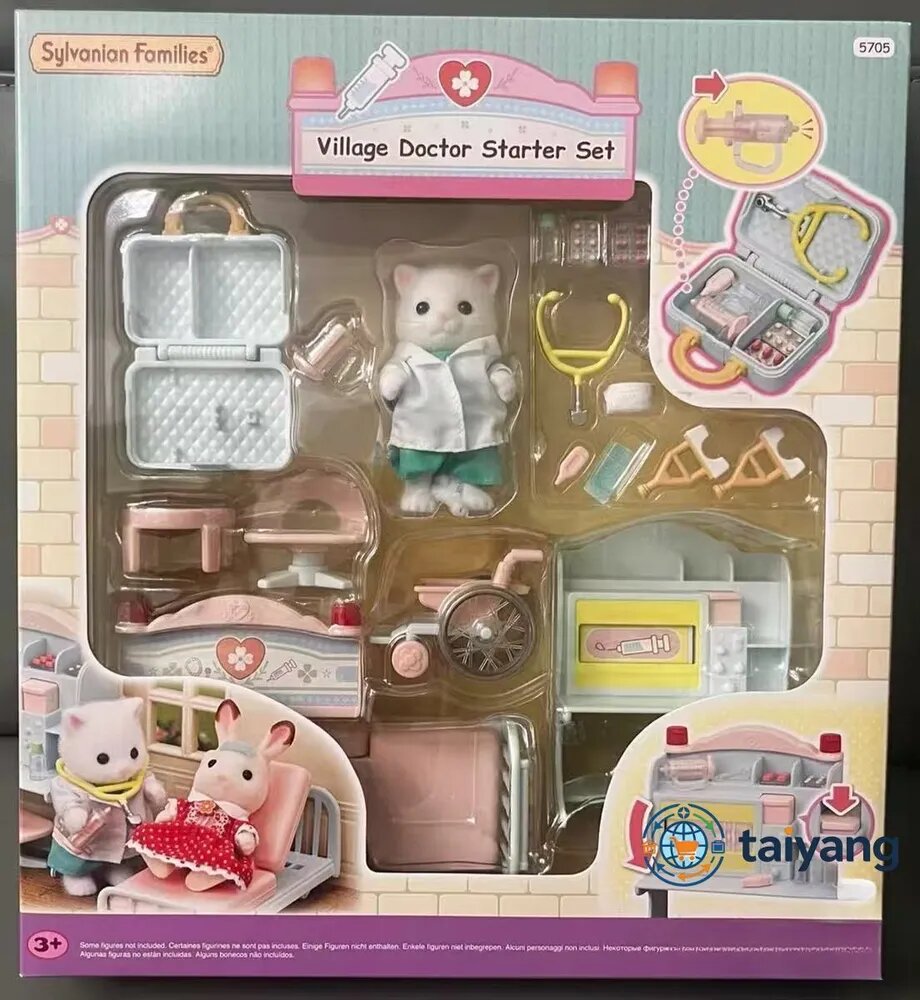 Sylvanian Families Набор доктора с персидской кошкой