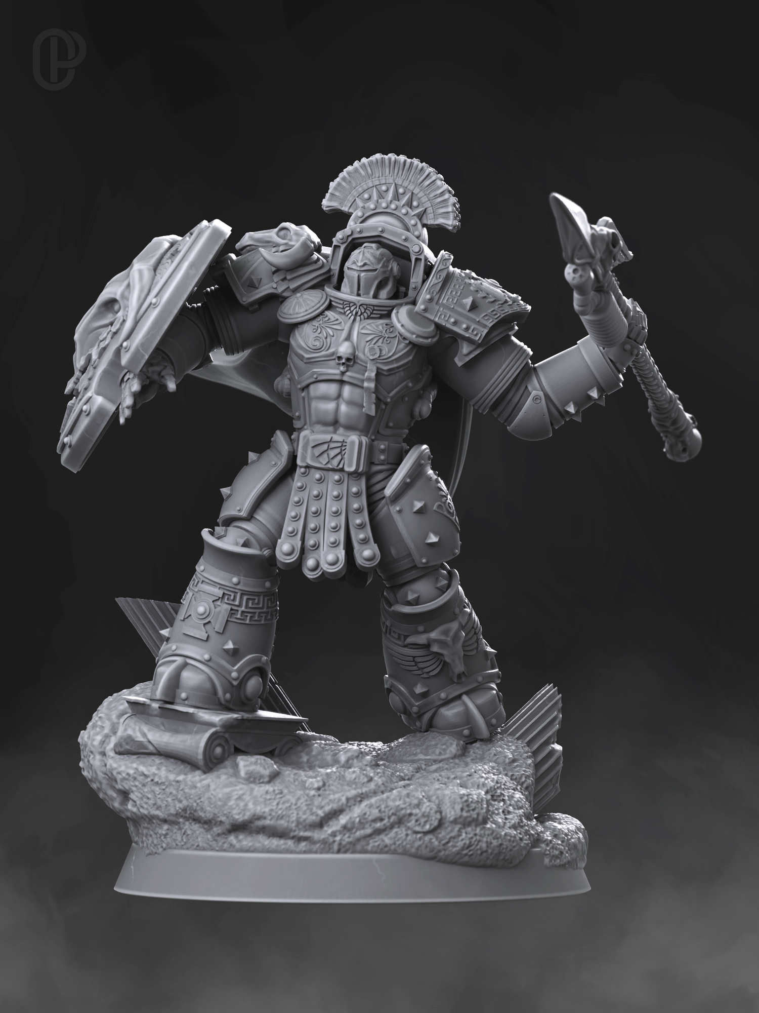 Миниатюра Астерион Молок, магистр Минотавров / Warhammer 40K