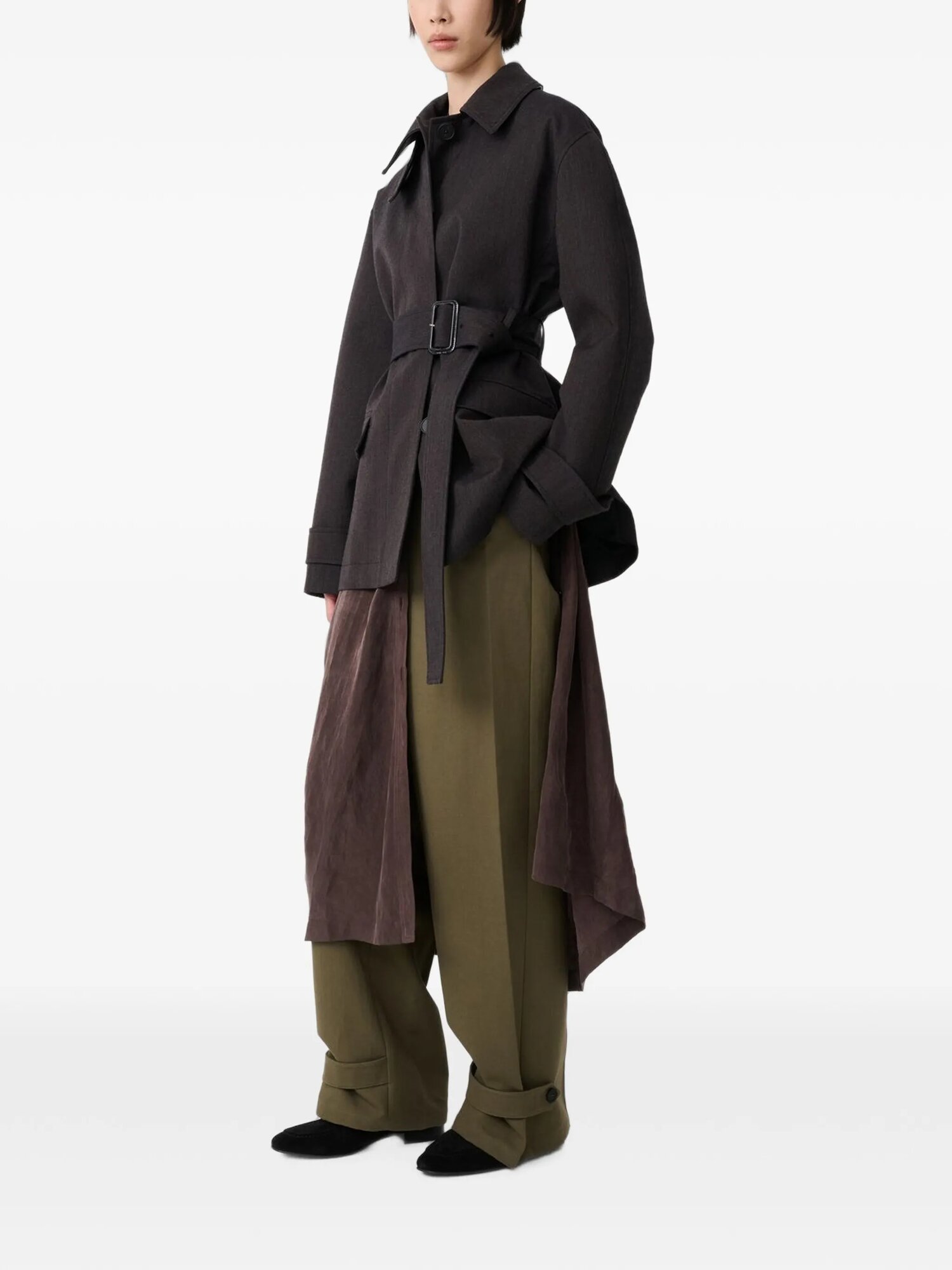 Куртка Studio Nicholson Lurie belted jacket, размер 8 — фото 1