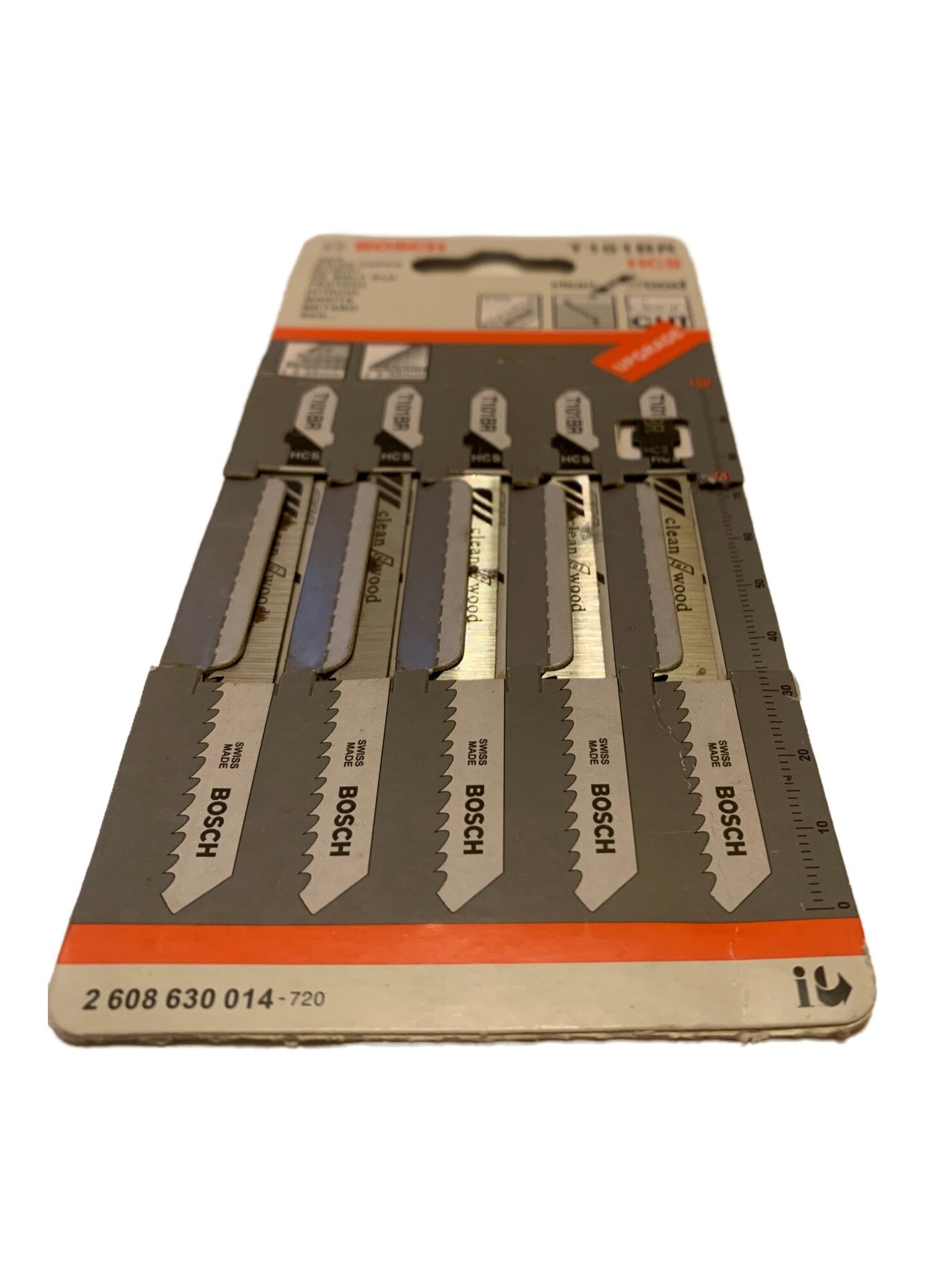 Пилки BOSCH T101BR 2 608 630 014-720 для лобзика (обратный рез).