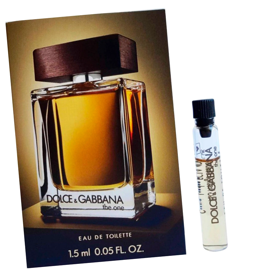 Туалетная вода Dolce & Gabbana The One For Men мужская 1.5 мл сэмпл - Дольче Габбана Зе Ван аромат для мужчин