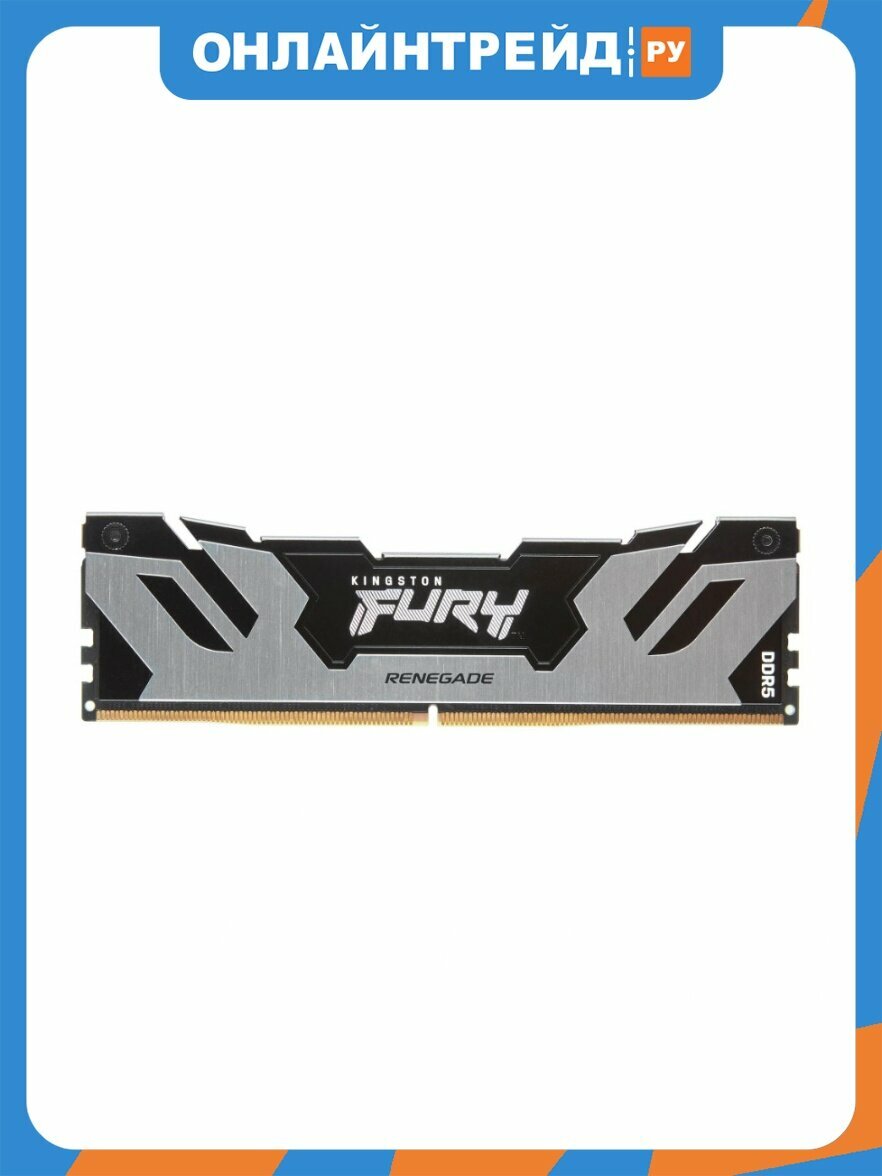 Оперативная память Kingston DIMM FURY Renegade Silver 16GB DDR5-6400 (KF564C32RS-16)