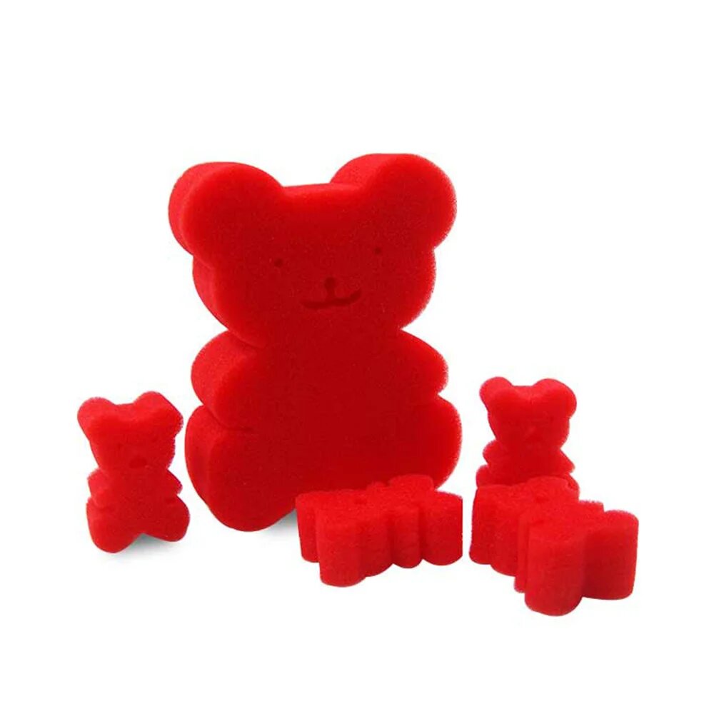 Magic Sponge Bear Set Red — фото 1
