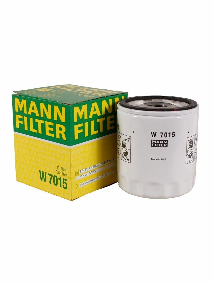 Масляный фильтр MANN-FILTER W 7015