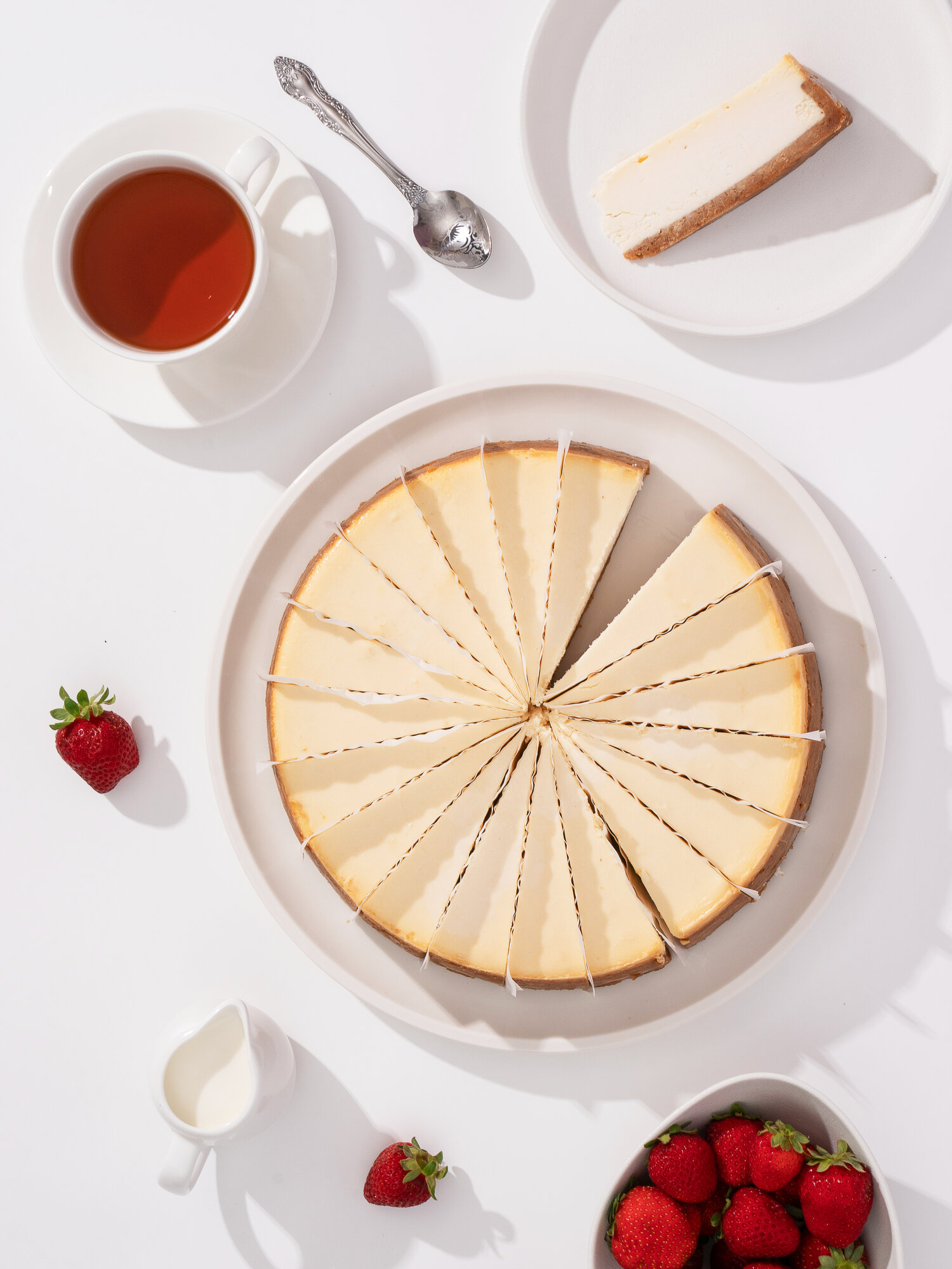 Чизкейк Dessert Fantasy "Нью-Йорк", 2 кг, в коробке из 20 порционных кусков