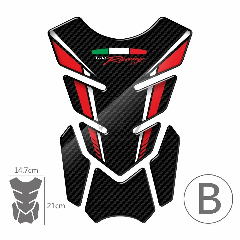 Защитная накладка на бак мотоцикла для мотоцикла Yamaha Honda Kawasaki Suzuki для Triumph Aprilia B