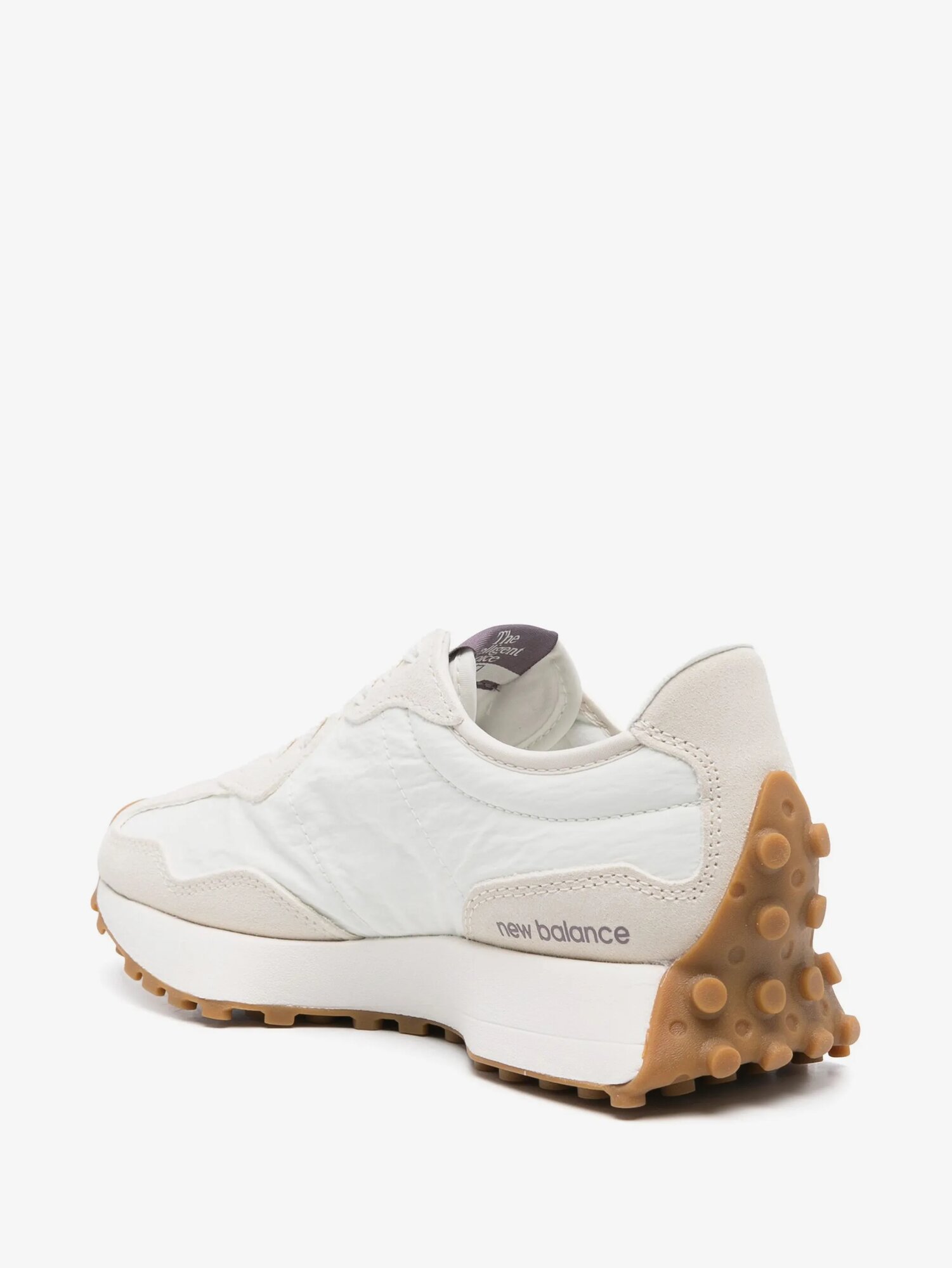 Кроссовки New Balance 327, размер 6 US, бежевый/белый — фото 1
