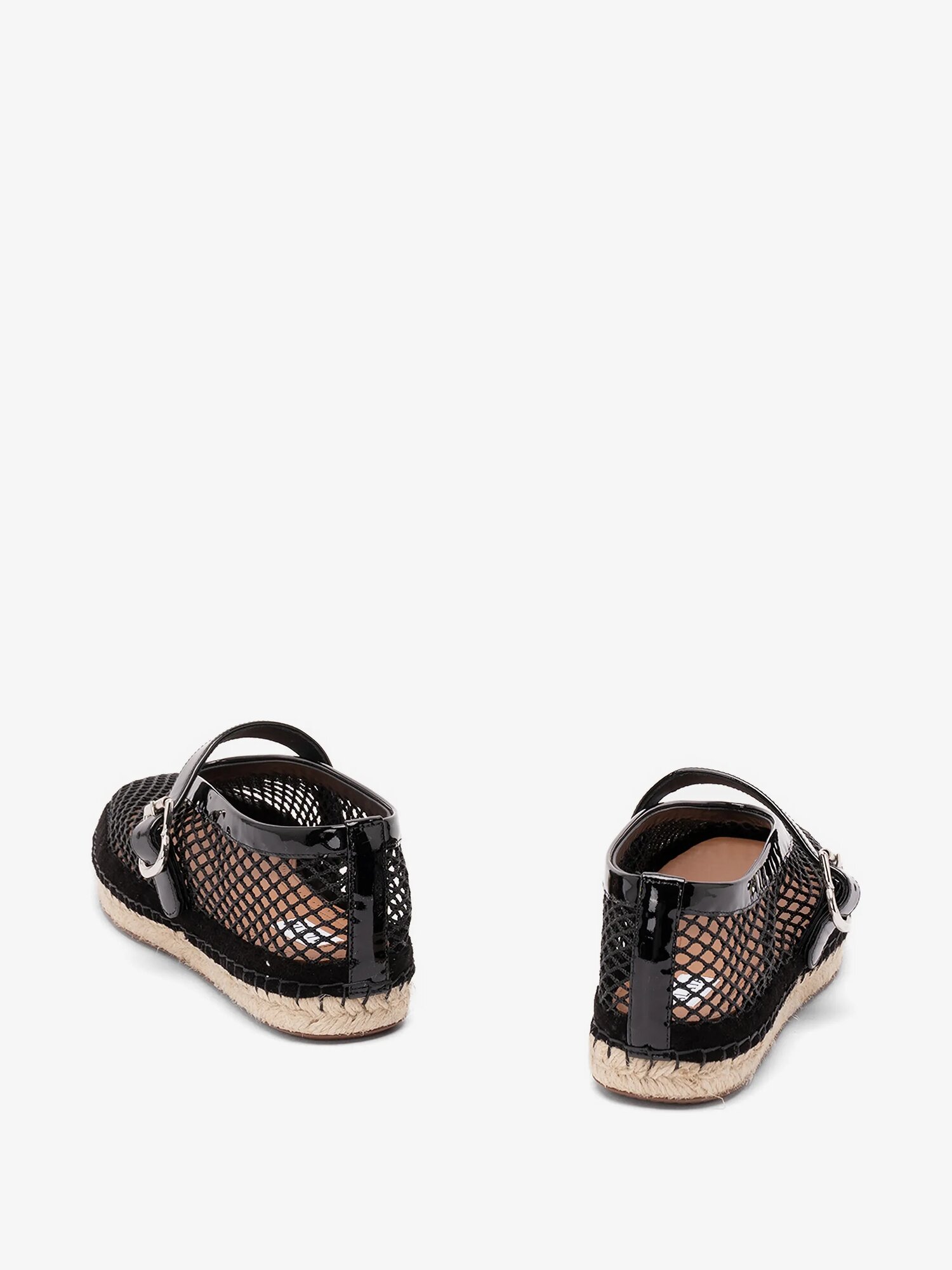 Эспадрильи Alaia Mesh buckle-fastening espadrilles, размер 40, белый — фото 1