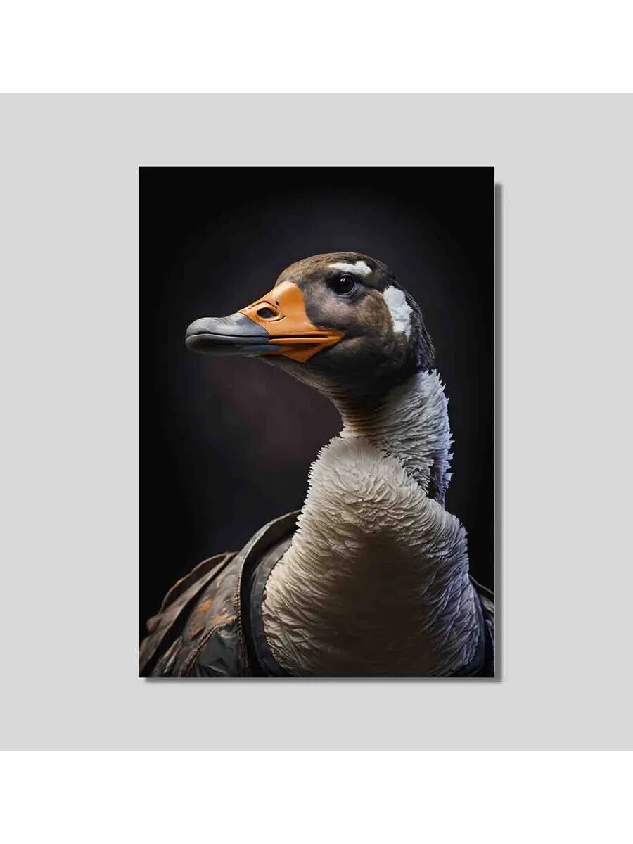 Гусь-космонавт, Плакат 30x42см