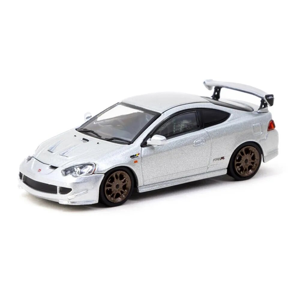 Машинка Tarmac Works 1/64 Honda Integra Type R Dc5 Mugen Silver Diecast Scale Model Car
