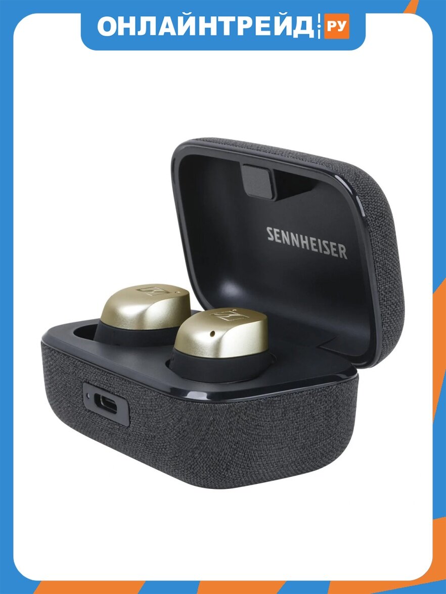 Беспроводные наушники Sennheiser Momentum True Wireless 4, золотистый