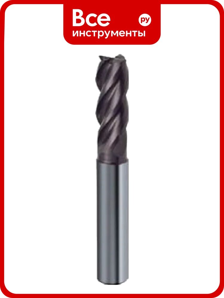 Фреза концевая Super Line RF100VA (6 мм; Z=4; f=0.2; тип N; HA; твердый сплав; TiAlN-nanoA) Guhring 5653 6,000