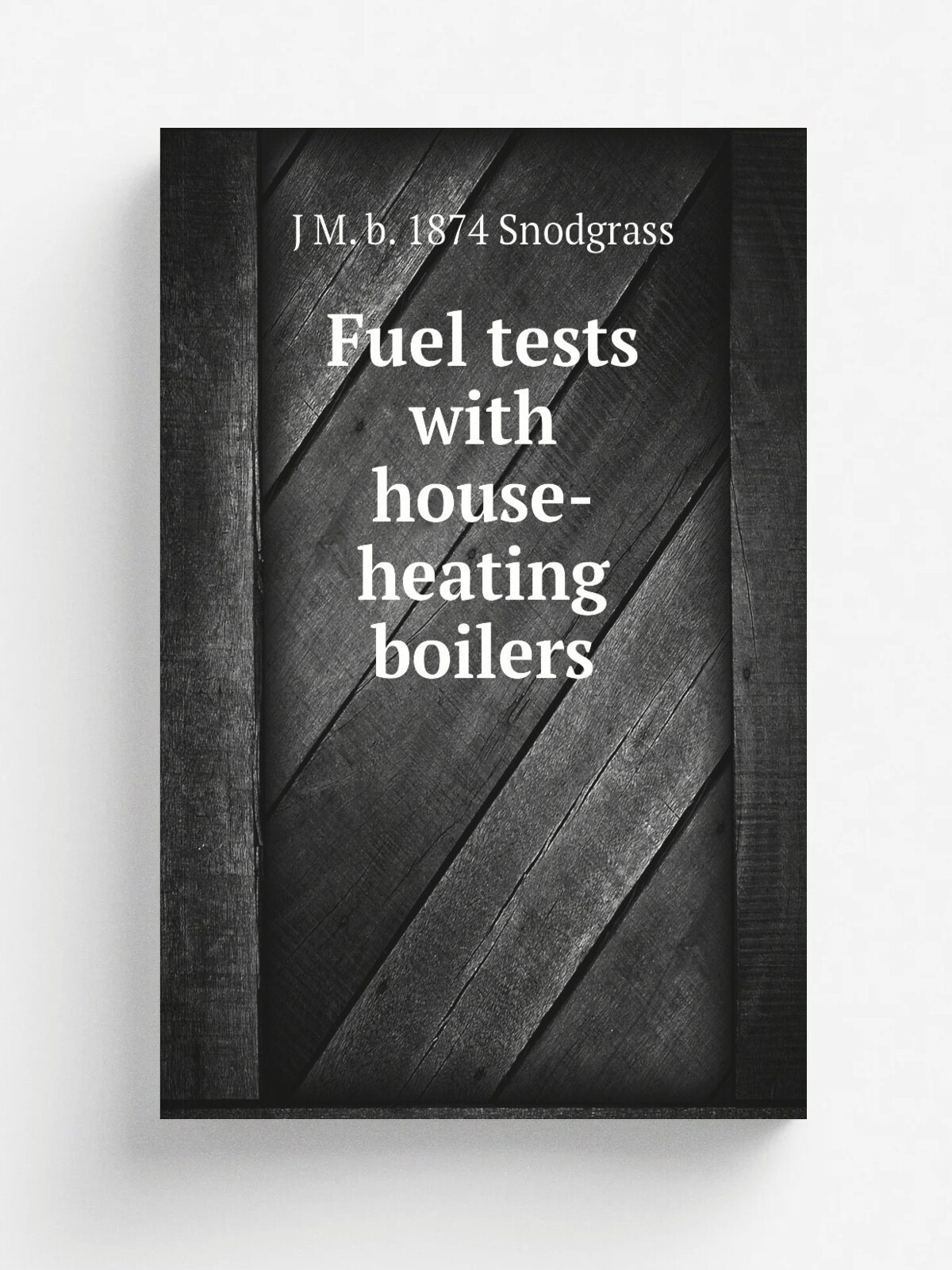 Fuel tests with house-heating boilers