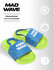 Сланцы MAD WAVE Flip-flop, размер 25, синий