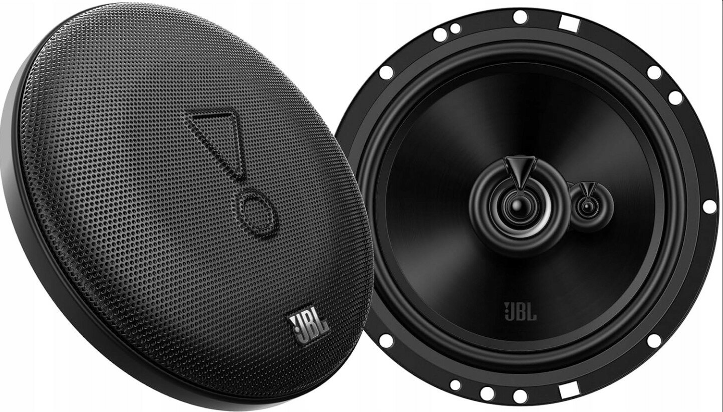 Колонки автомобильные JBL STAGE2 65M, коаксиальные, двухполосные, 6.5", 480 Вт, 4 Ом
