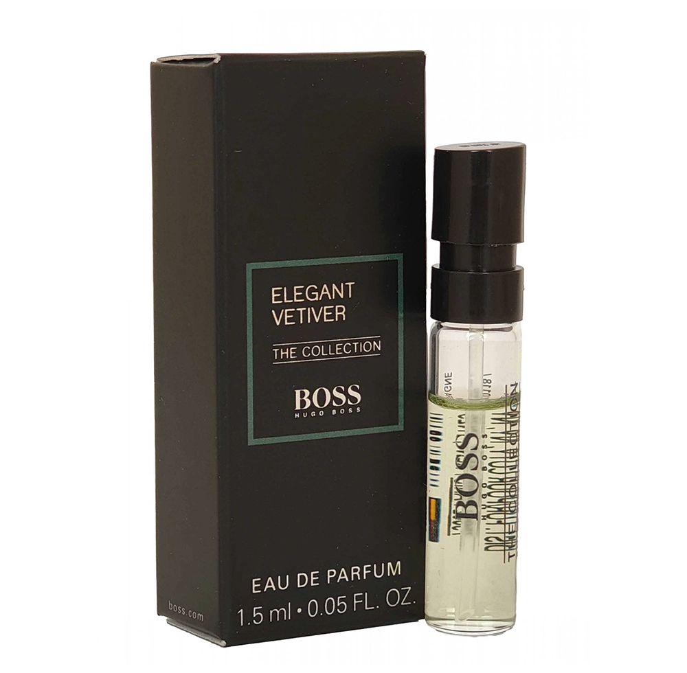 Hugo Boss Elegant Vetiver парфюмерная вода мужская 1.5 мл миниатюра - Хуго Босс Элегант Ветивер