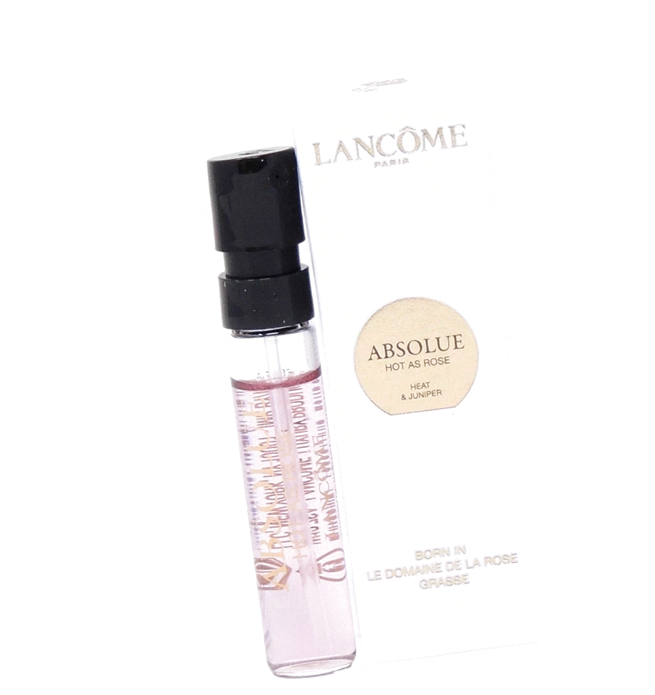 Lancome Hot As Rose пробник 2 мл для женщин и мужчин - парфюмерная вода Ланком Хот Эс Роуз, Горячая Роза