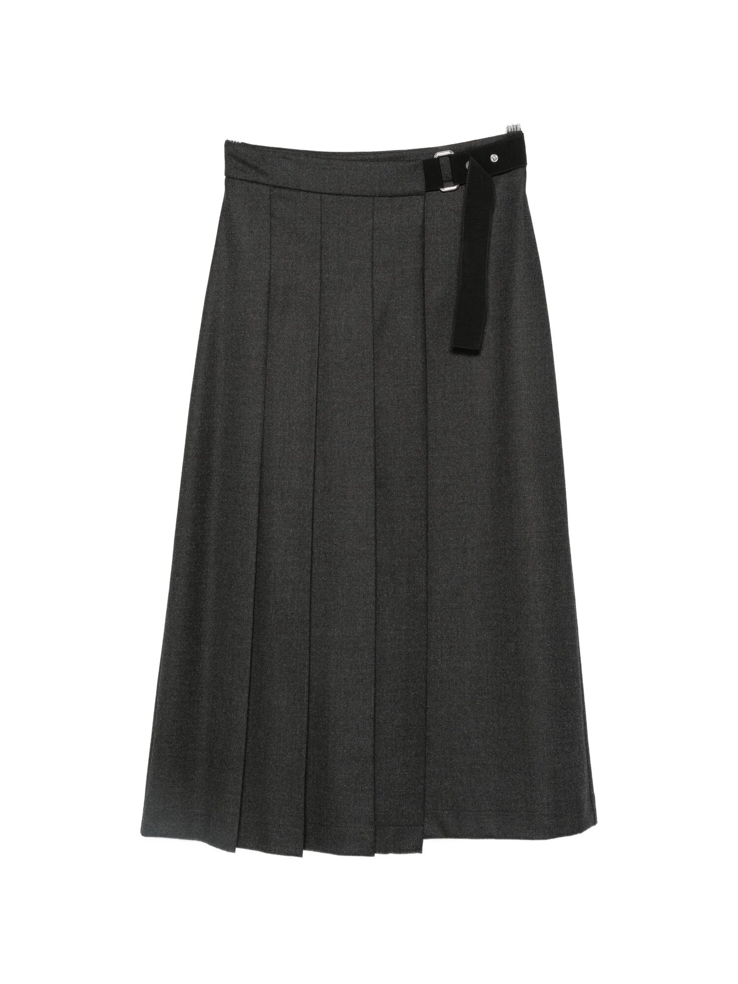 Юбка Pleated buckle-fastening maxi skirt