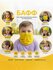 Повязка  Базовая коллекция для женщин, размер 3-10 лет, Желтый
