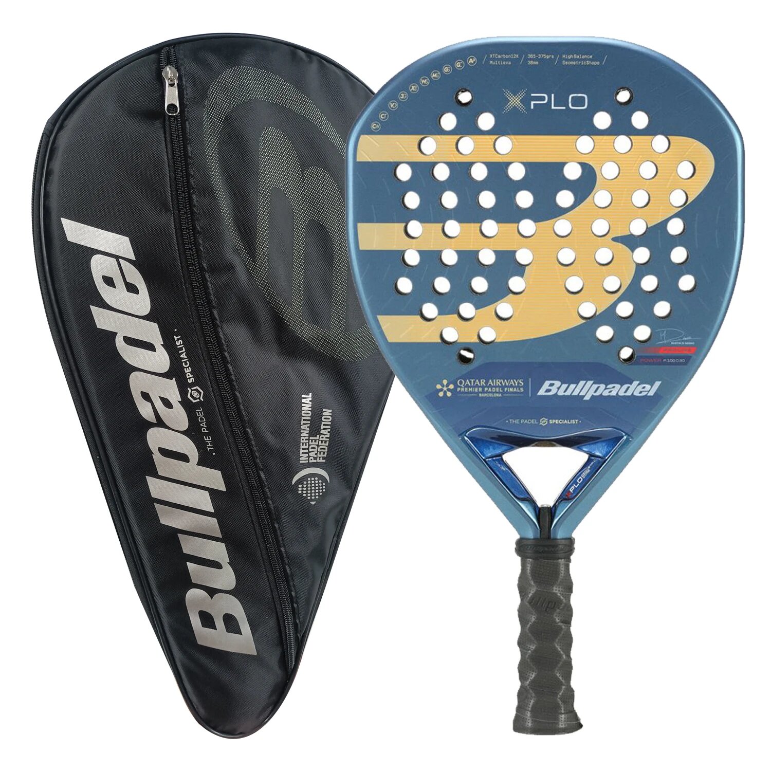 BULLPADEL ракета для падел-тенниса из углеродного волокна XPLO TF 2024