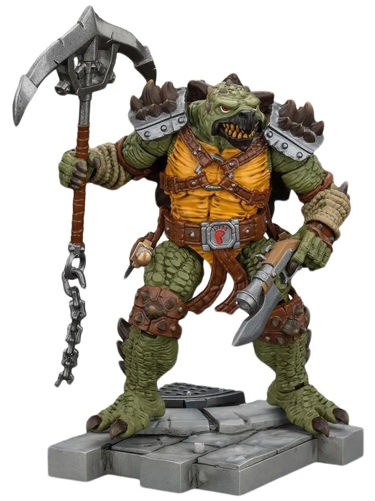 Подвижная фигурка JOYTOY TMNT Action Figures TMNT-Tokka Anime Military Model