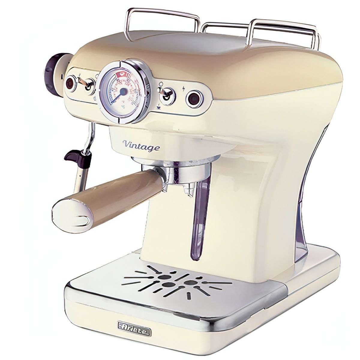 Ariete Кофеварка рожковая 1389 Vintage Beige, бежевый