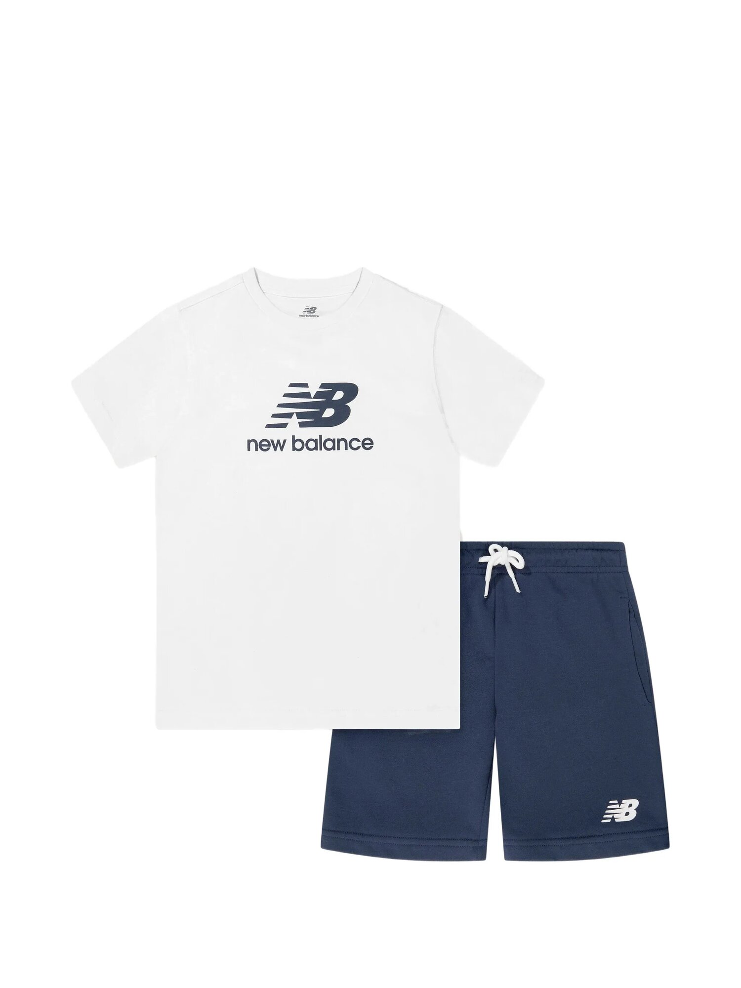 Шорты New Balance, размер 16 yrs, белый