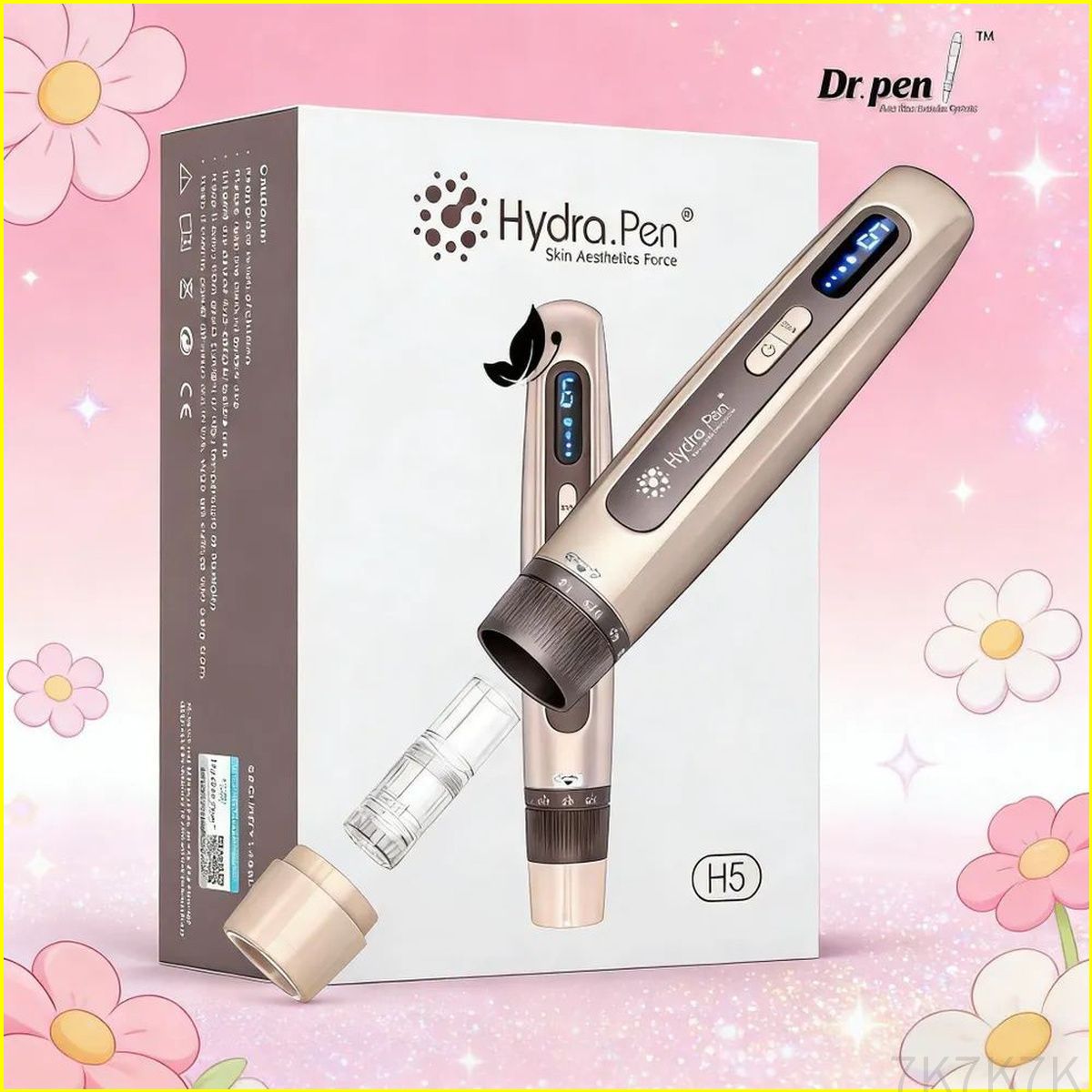 Dr.Pen HydraPen H5 Лицо Массажер EMS: Подтяжка Кожи + Улучшение Текстуры