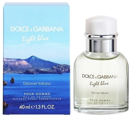 Dolce & Gabbana Light Blue Discover Vulcano Homme туалетная вода 40 мл - Лайт Блю Дискавер Хом