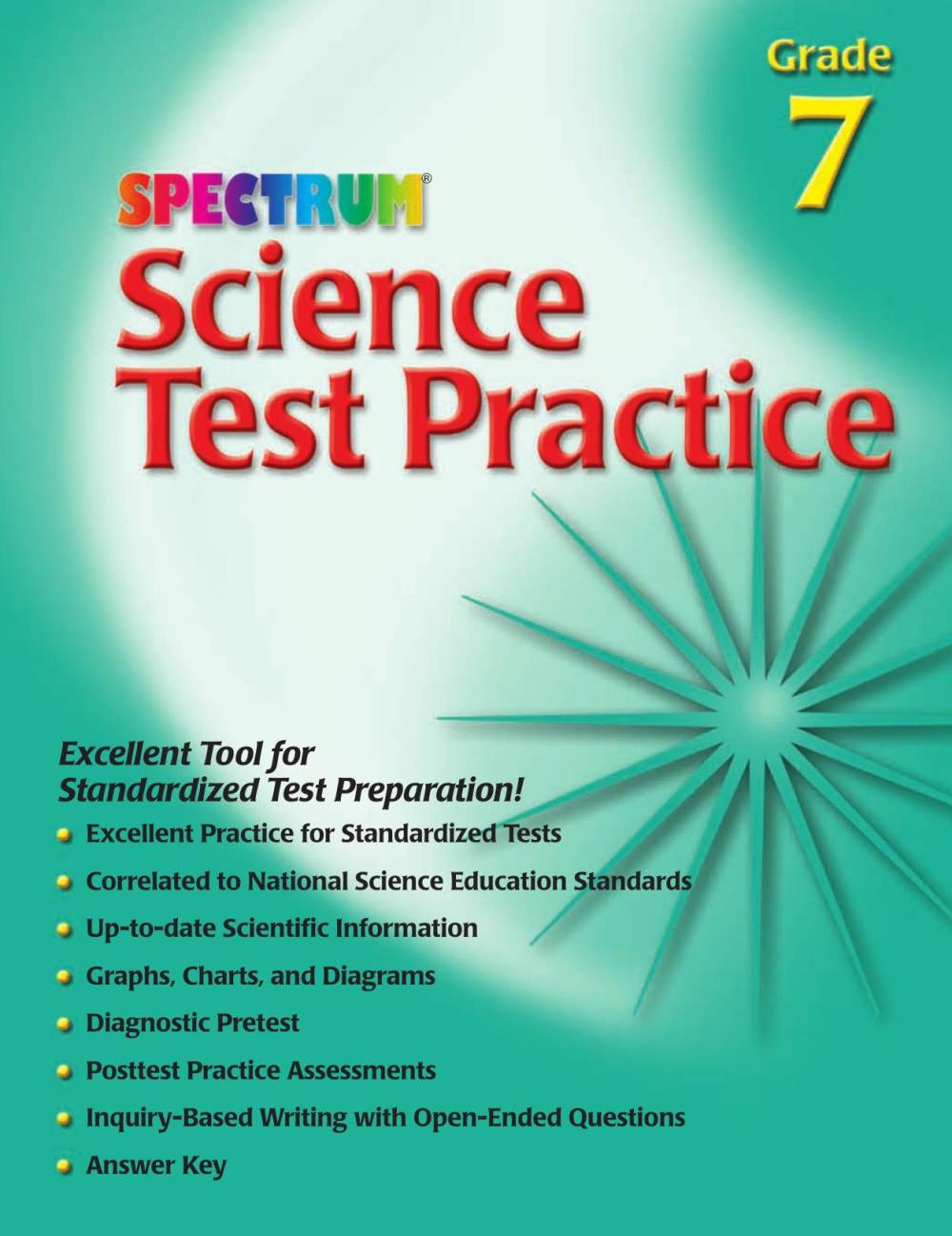 Science Test Practice 7 Reprinted books