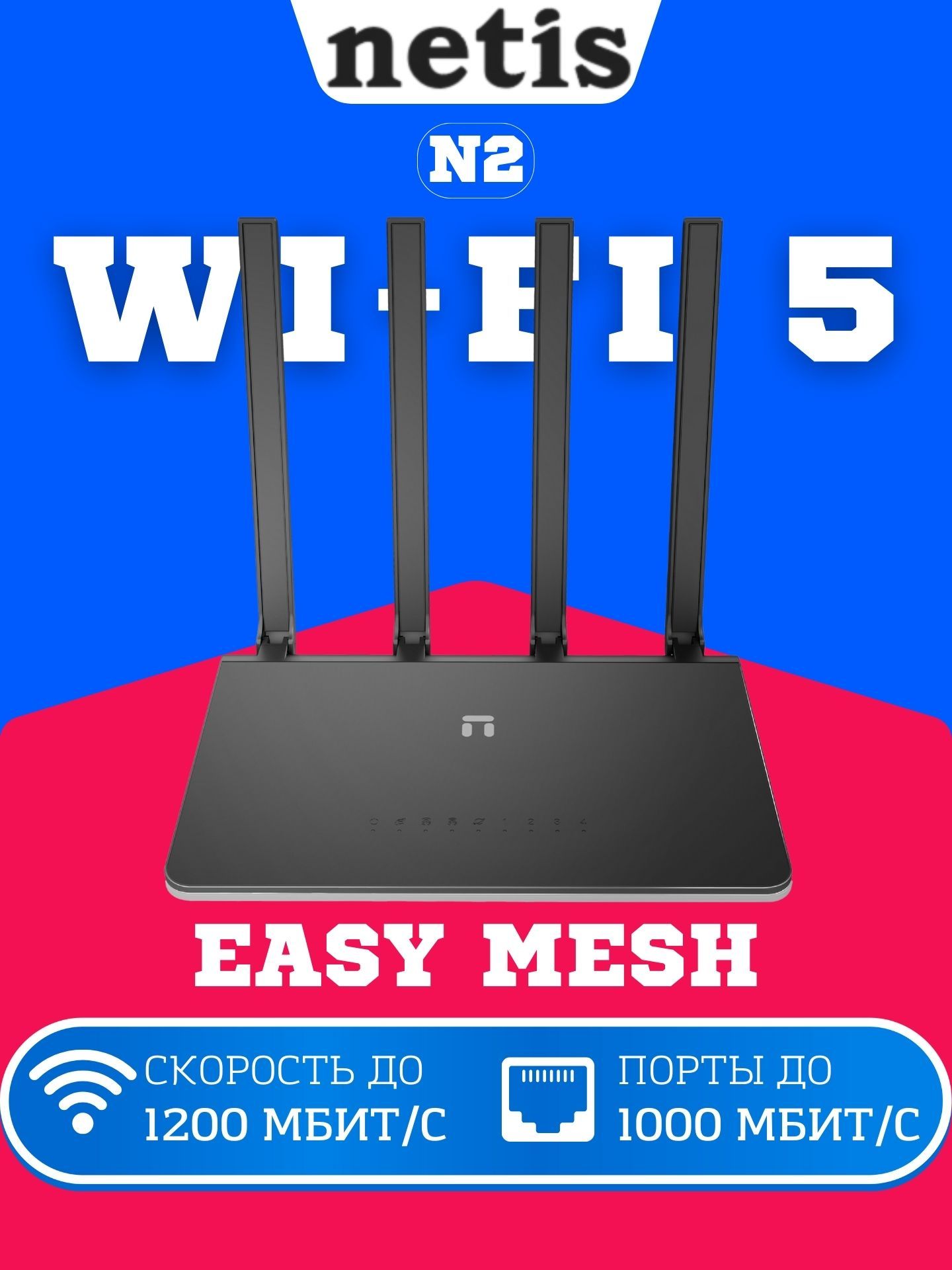 Wi-Fi Роутер Netis N2