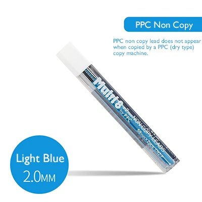 Свинцовый стержень Pentel Multi 8 Non Copy Light Blue 2.0 мм