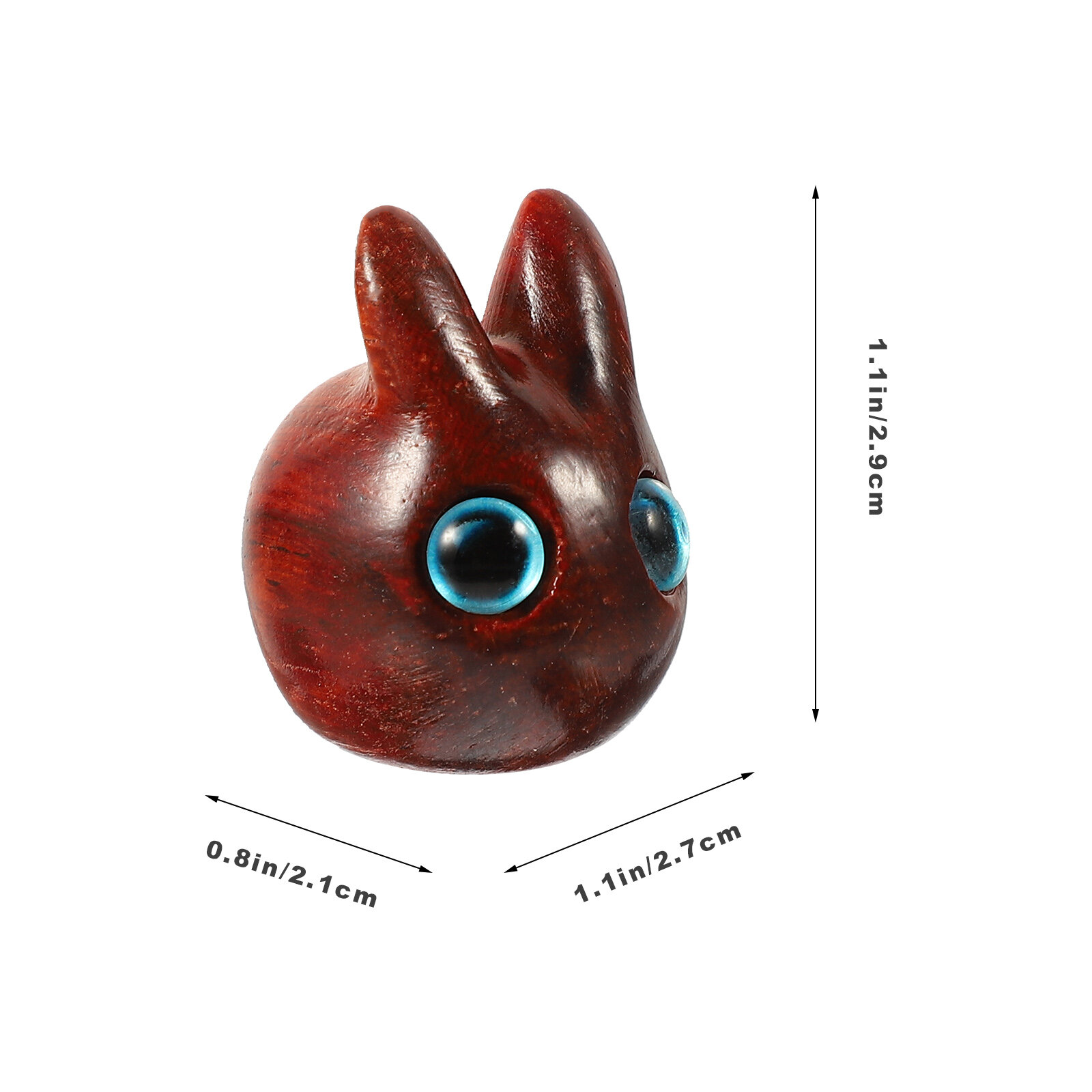Деревянная Фигурка Кролика Для Декора Стола И ЕASTER Оформления 2 9X2 7X2 1CM