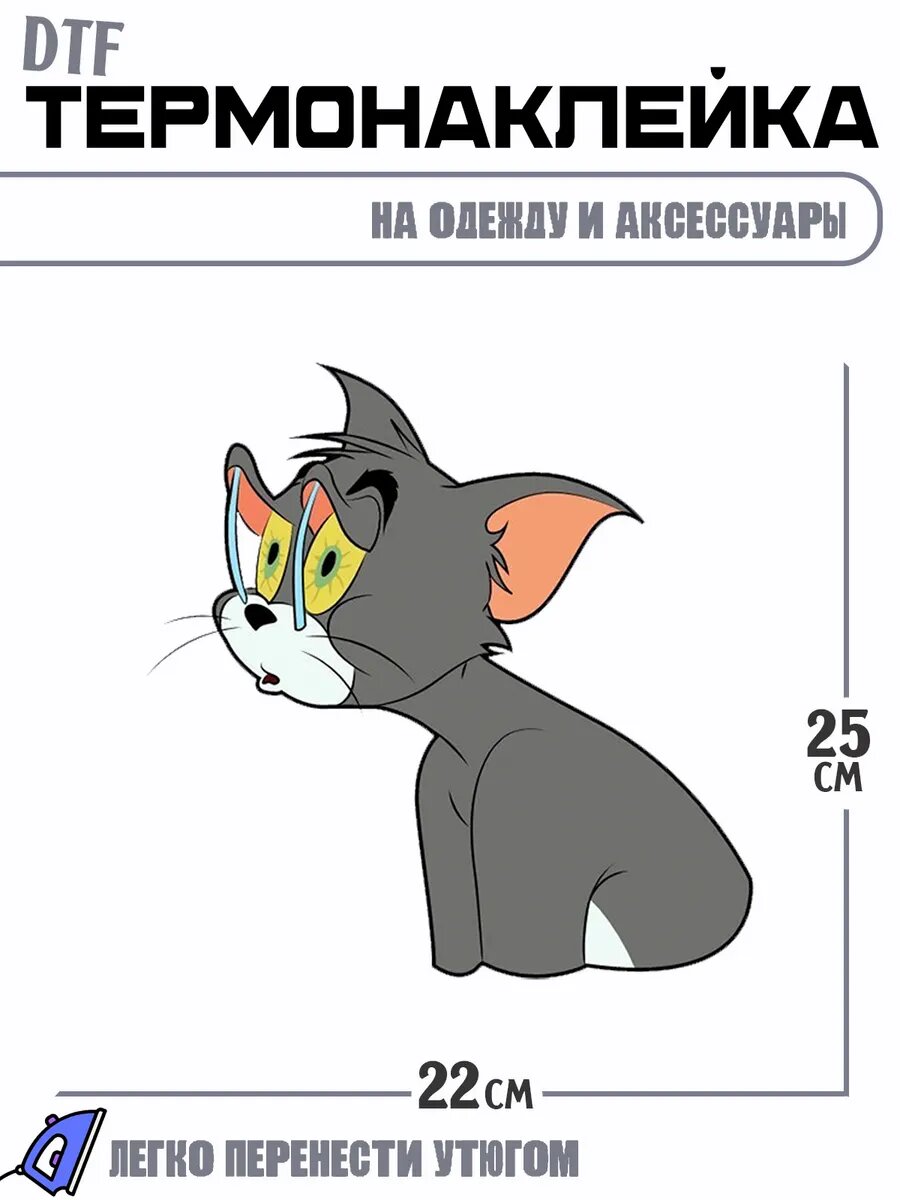 Термонаклейка Том и Джерри