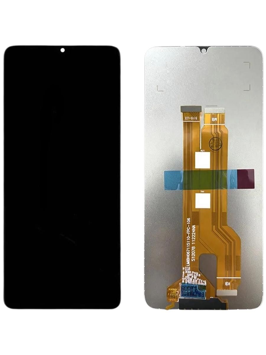 Дисплей для Realme Note 60/60x (RMX3933/RMX3938) в сборе Черный + набор инструментов и клей