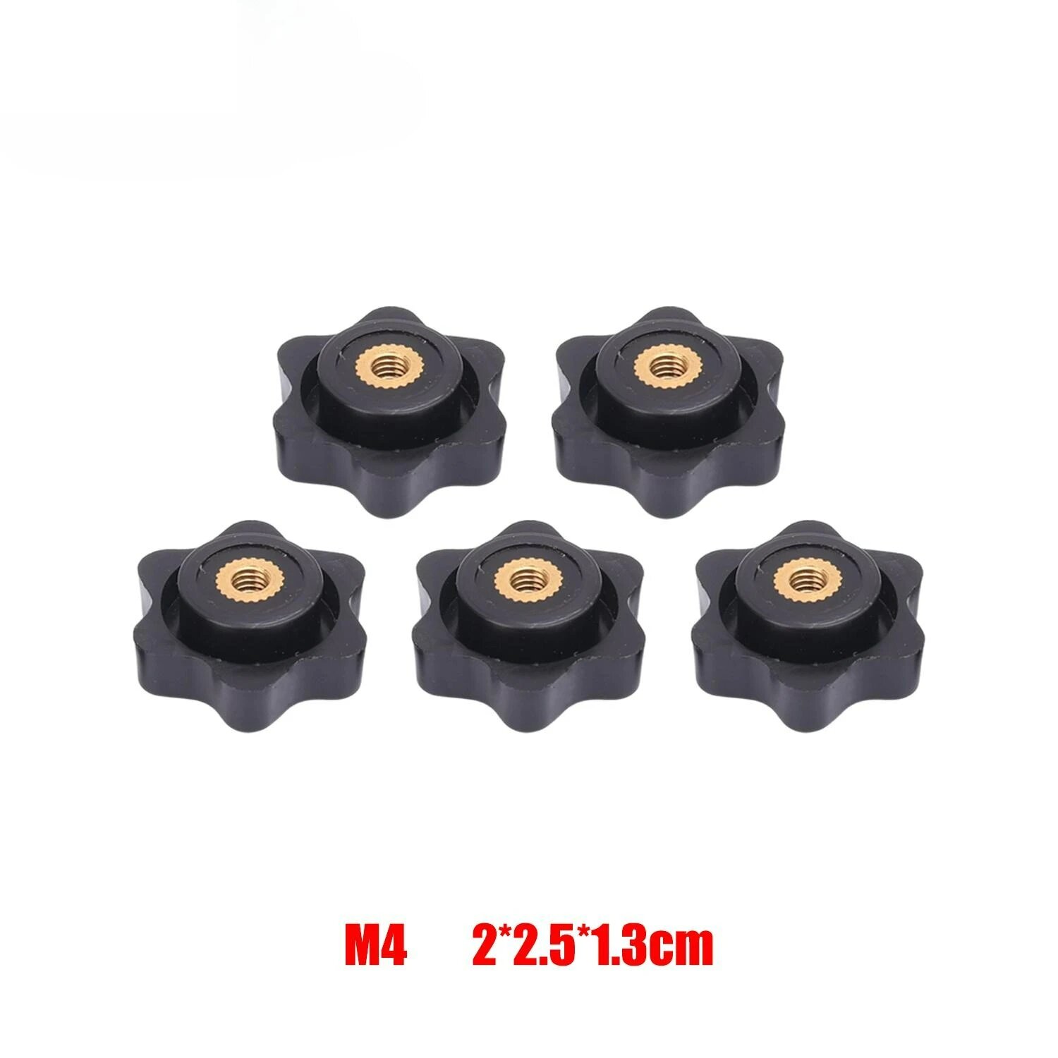 Гайки-барашки М4 М5 М6 М8 медные 5PCS, M4