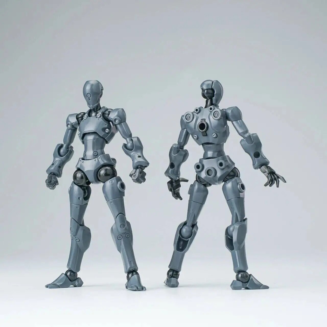 Bandai 3MIN PROJECT A фигурки инопланетян 9.5см 2шт grey