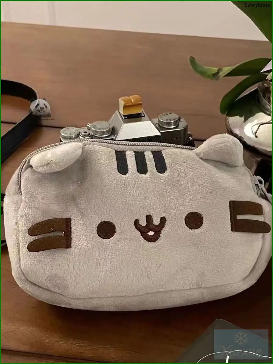 1 шт, Пенал для девочек школьный "Pusheen the Cat" (Кот Пушин)