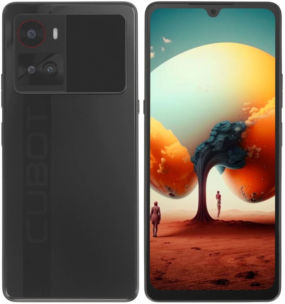 6.88" Смартфон Cubot X100 8/256 ГБ, 5G, Nano-SIM, 1640x720, IPS, 120 Гц, черный