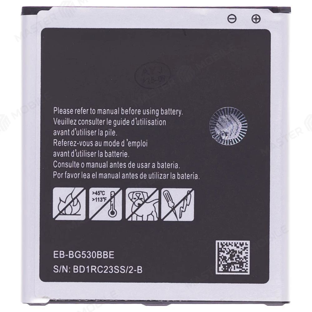 Аккумулятор для Samsung G530 Galaxy Grand Prime / J320 Galaxy J3 / J500 Galaxy J5 и др. (EB-BG530CBE / EB-BG530BBE) (Premium)