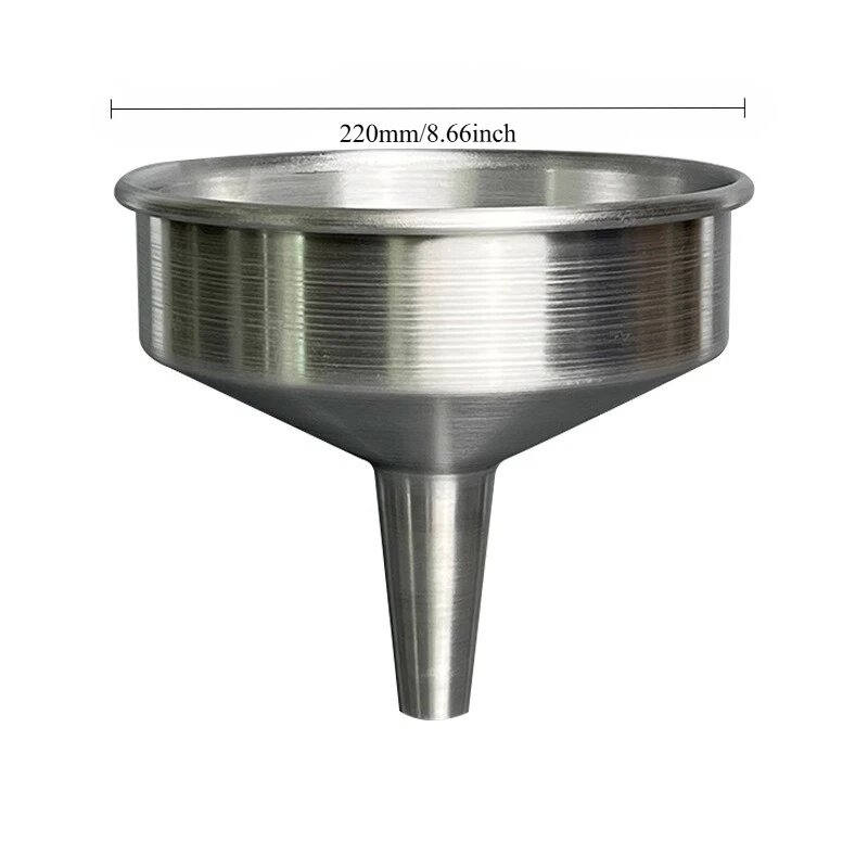 Воронка большая медная алюминиевая Серый, Aluminum 220mm