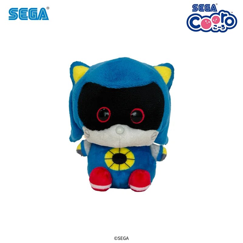 Мягкая игрушка Sega Cooro Metal Sonic Bandai Черный, Metal Sonic Plush