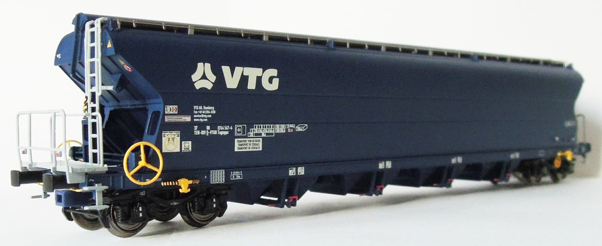 505609 NME Вагон-хоппер Tagnpps 130m3 "VTG" Ep.VI H0 1/87 16,5мм