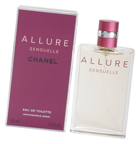 Туалетная вода для женщин Chanel Allure Sensuelle 50 мл / Eau De Toilette Шанель Аллюр Сенсуэль