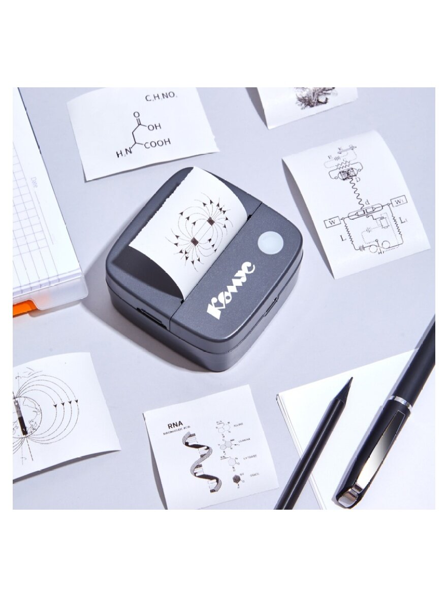 Мини-принтер Комус , Bluetooth, термопечать на чековой ленте — фото 1