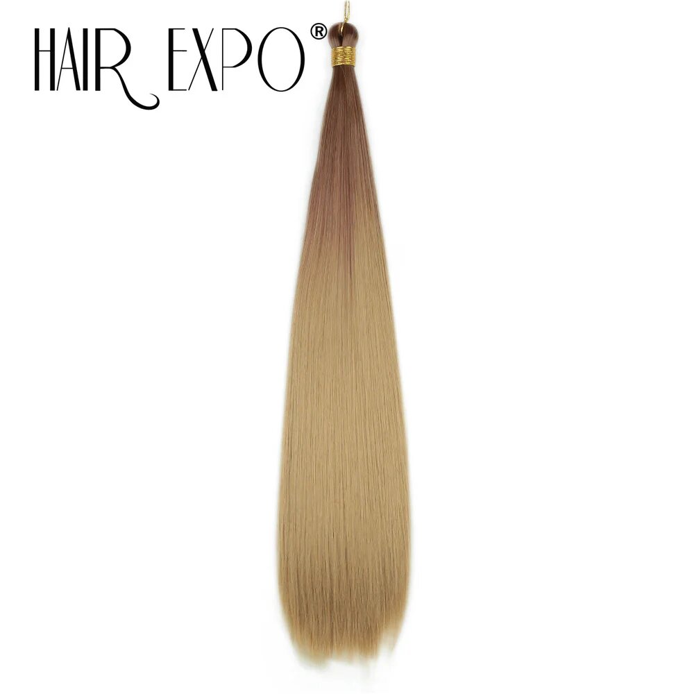 Синтетические косы ombre hair expo city 22-28 дюймов Коричневый, 28 дюймов, 3 шт./лот, OT30-27