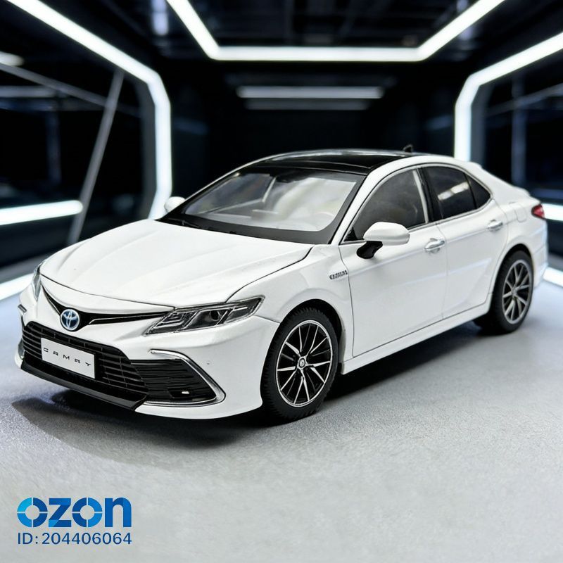 Миниатюрная модель автомобиля из литого металла Тойота Камри 2023 модель автомобиля Игрушки 1:18 Toyota Camry 2023